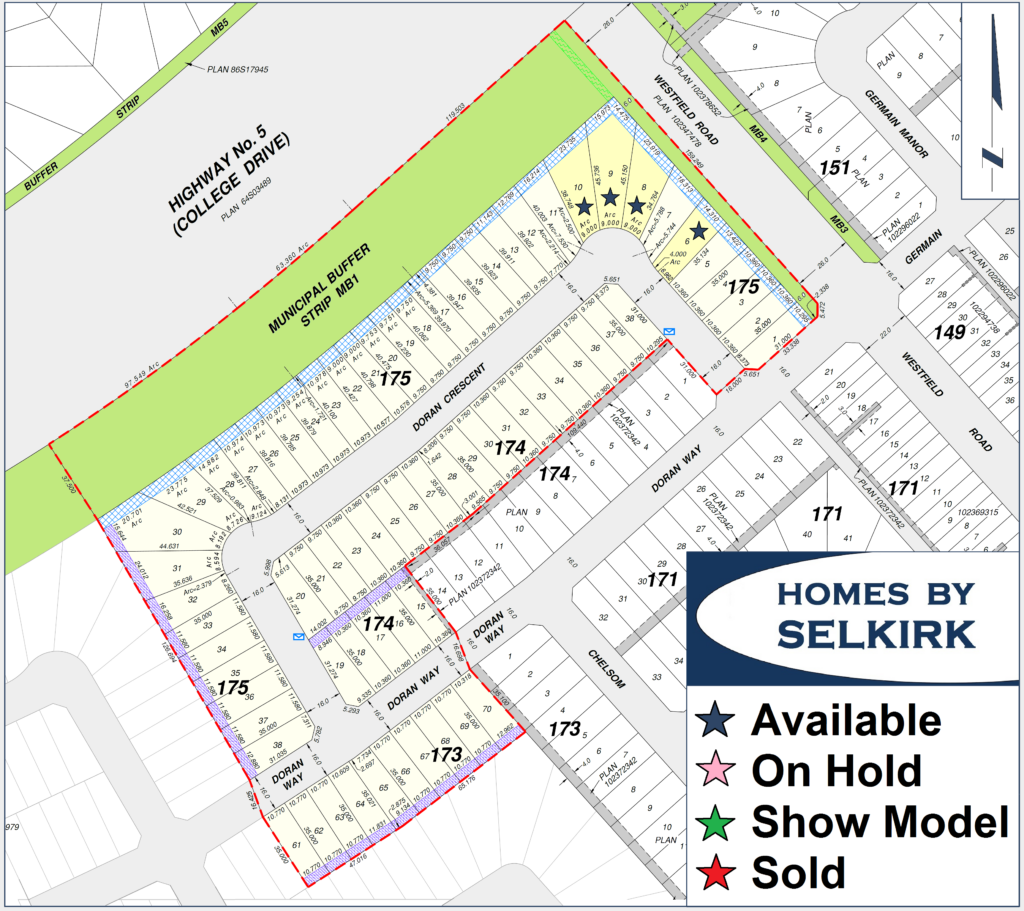 Available lots - Selkirk Developments